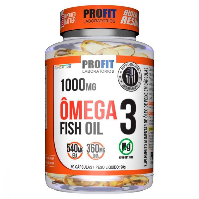 Ômega 3 1000mg 60 cápsulas - Profit - Ômega 3 / Óleo de Peixe ...