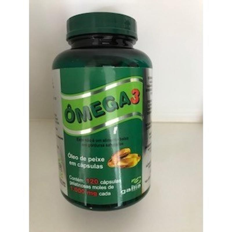 Ômega 3 1000mg/caps. C/120caps Gallia - Gallia farmacêutica - Ômega 3 ...