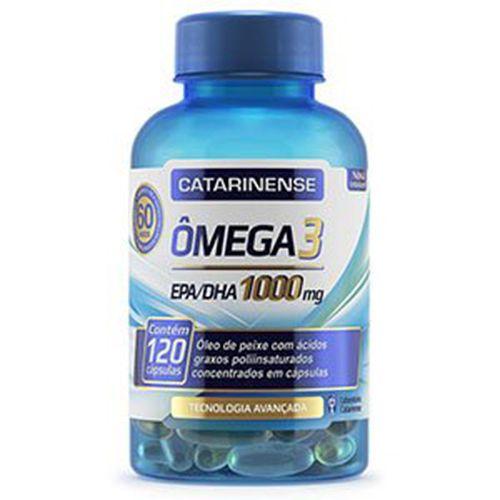 Omega 3 1000mg com 120 capsulas - catarinense - Ômega 3 / Óleo de Peixe ...