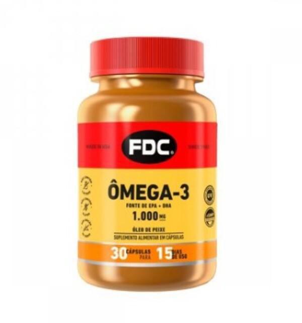 Ômega-3 1000Mg Fdc Com 30 Cápsulas - Ômega 3 / Óleo de Peixe - Magazine ...