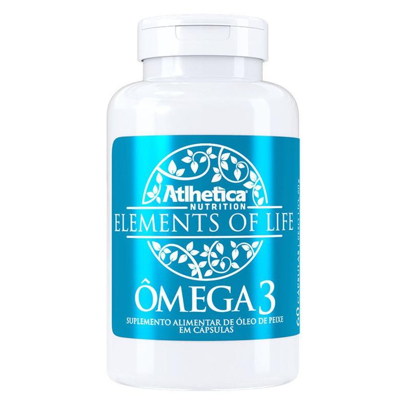 Omega 3 Elements Of Life 60 Caps Atlhetica Nutrition - Ômega 3 / Óleo ...