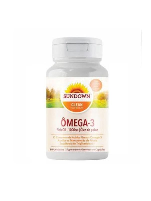 Ômega 3 Fish Oil 1000mg - 60 Cápsulas Cápsula 60 - Sundown - Ômega 3 ...