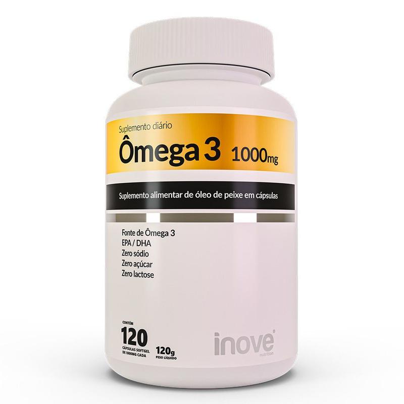 Omega 3 MEG3 1000mg 120caps Inove Nutrition - Ômega 3 / Óleo de Peixe ...
