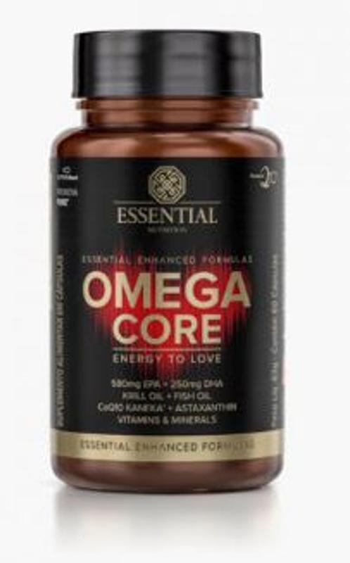 Omega core 60 caps essential - ESSENTIAL NUTRITION - Ômega 3 / Óleo de ...