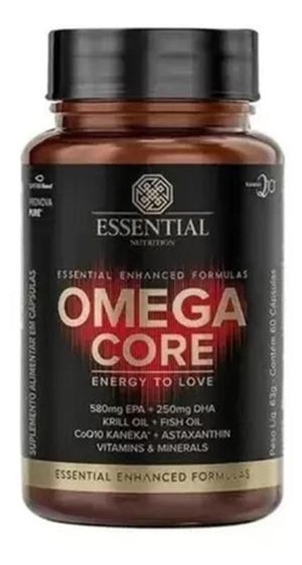 Ômega Core Energy Coq10 Ômega 60 Cápsulas - Essential - Essential ...