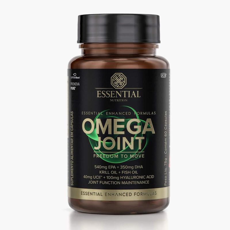 Ômega Joint 60 Cápsulas Essential Nutrition - Ômega 3 / Óleo de Peixe ...