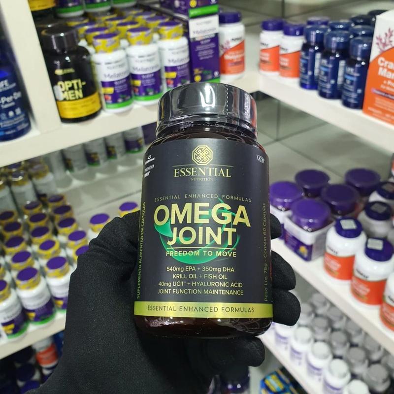 Ômega Joint (60 Cápsulas) - Essential Nutrition - Ômega 3 / Óleo de ...