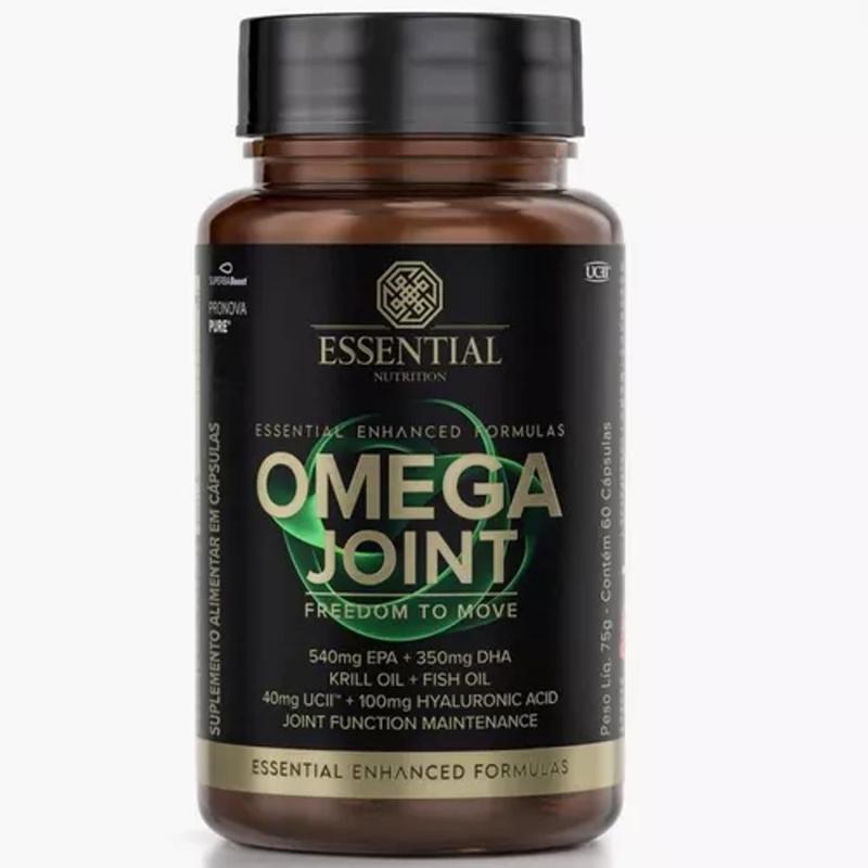Omega Joint 60 Cápsulas - Essential Nutrition - Ômega 3 / Óleo de Peixe ...