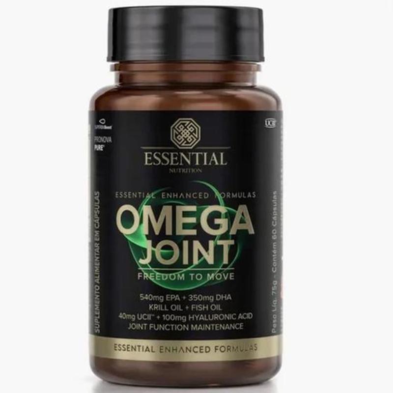 Omega Joint Essential Nutrition Colágeno Tipo 2 Uc2 + Ômega3 Sabor 60 ...