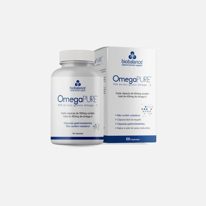 OmegaPURE Biobalance 60 Doses - Ômega 3 / Óleo de Peixe - Magazine Luiza