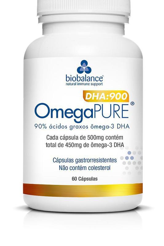 Omegapure DHA:900 - 500mg - Biobalance ind (32922) - Ômega 3 / Óleo de ...