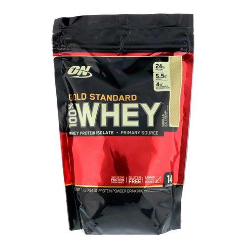 On Whey Gold Chocolate 454G - ON Optimum Nutrition - Massa Muscular ...