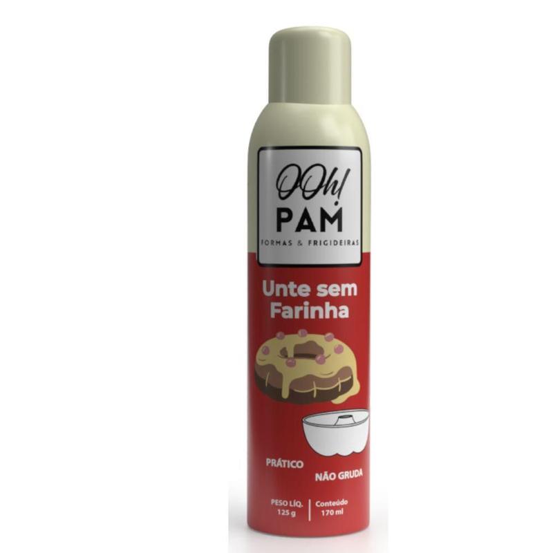 Ooh Pam - Desmoldante Spray Unta Forma Sem Farinha 170Ml - Ooh! Pam ...