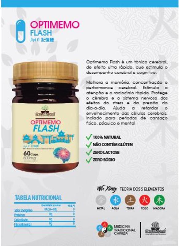OPTIMEMO-FlASH 60 CAPS FOLHAS E RAIZES - Fitoterápicos e Vitaminas ...