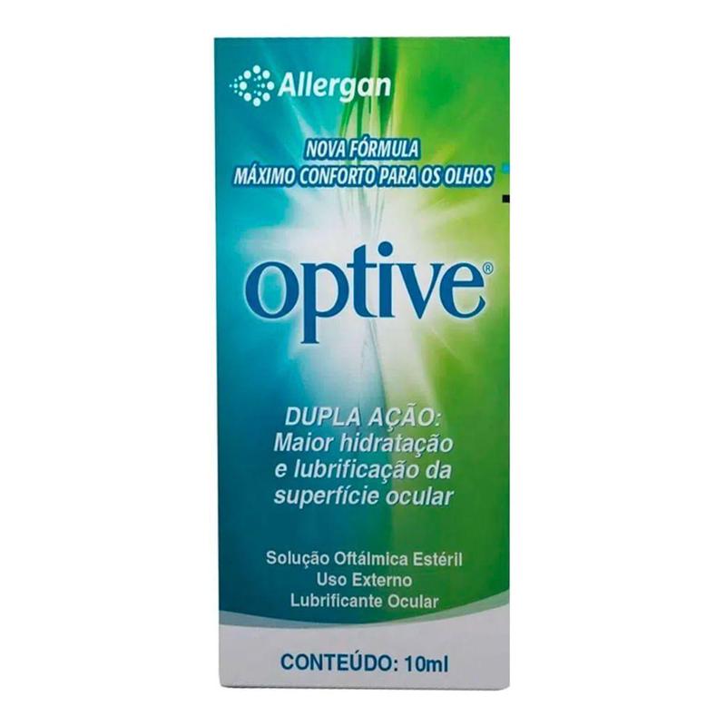 Optive Solução Estéril Allergan 10ml - Colírio - Magazine Luiza