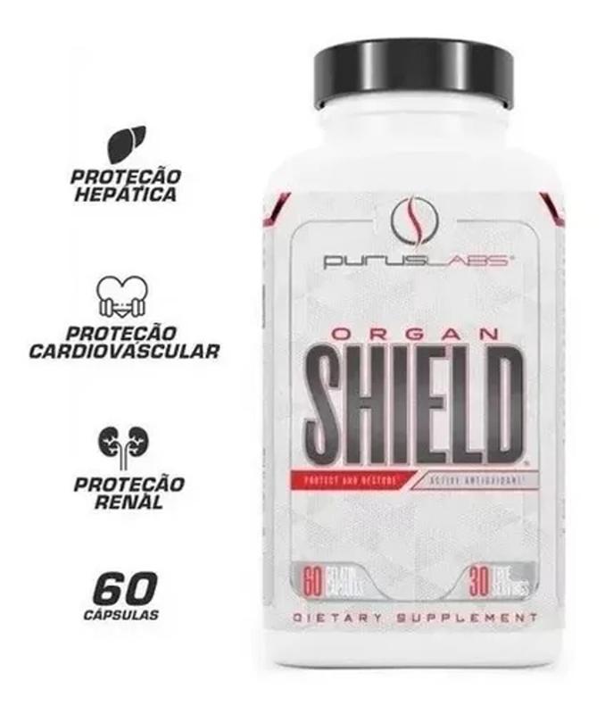 Organ Shield Purus Labs 60 Caps De Gelatina-importado- Eua - Kit de ...