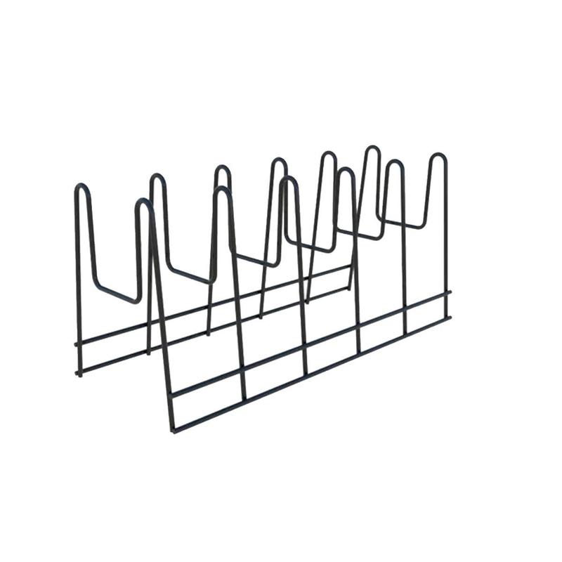 Organizador De Tampa De Panela Cozinha Aramado Aço Preto - Dicarlo ...