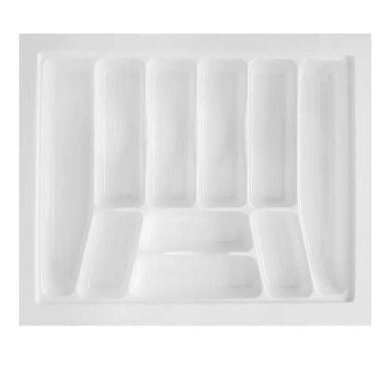 Organizador Divisor de Talher 10 divisórias Branco até 60cm - MoldPlast - Porta Talheres ...