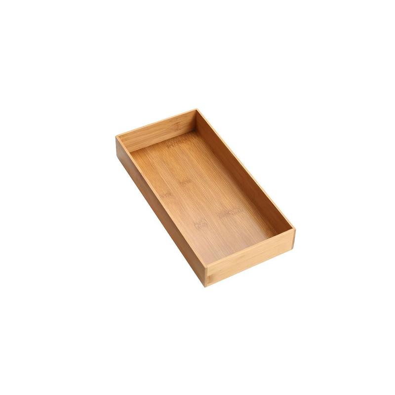 Organizador Empilhável Bambu 30,5X15X5Cm Yoi - Organizador Multiuso ...