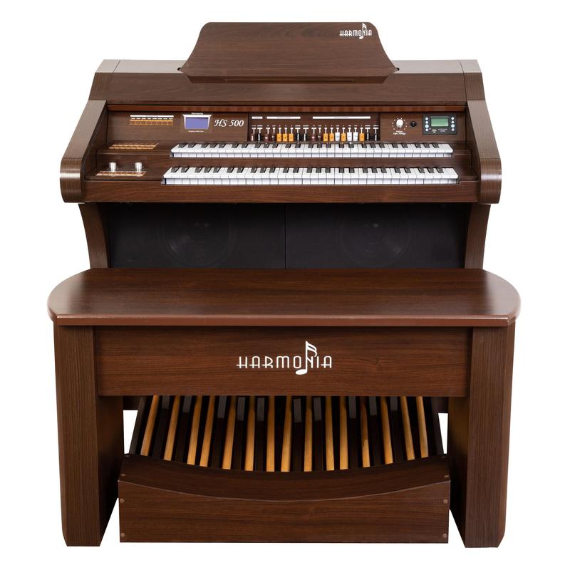 Orgão Harmonia HS-500 Orquestra Imbuia Verniz - Órgão - Magazine Luiza