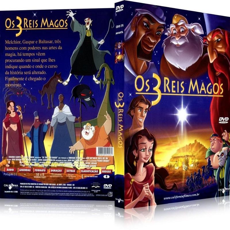 Os 3 Reis Magos - DVD California - Califórnia Filmes - Filmes - Magazine Luiza