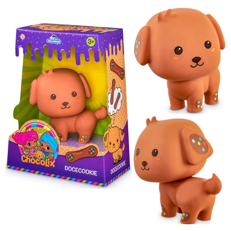 Os chocolix docecookie cachorrinho em vinil 16cm adijomar - Adijomar ...
