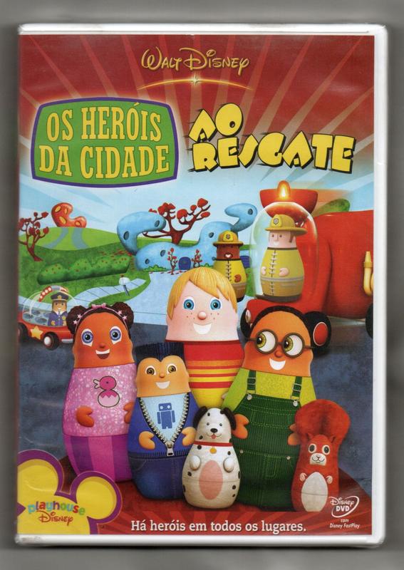 Os Heróis Da Cidade Ao Resgate DVD - Walt Disney Studios - Livros de ...