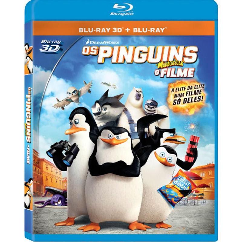 Os Pinguins Blu-Ray 3D + Blu-Ray - fox - Revista HQ - Magazine Luiza