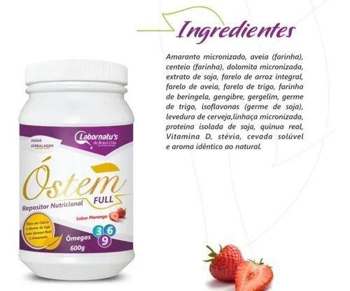 Ostem Full Repositor Nutricional 600g - Rico Em ômega3.6.9 - Labornatus ...