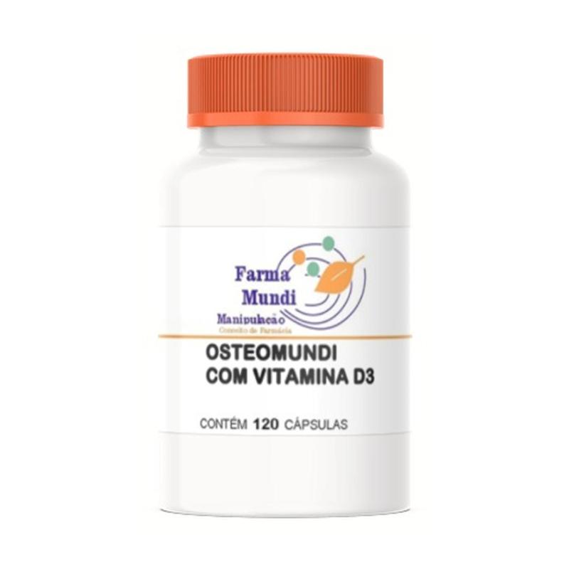 Osteo Osso + Vitamina D3 120 Cápsulas. Osso Forte - Farma mundi ...