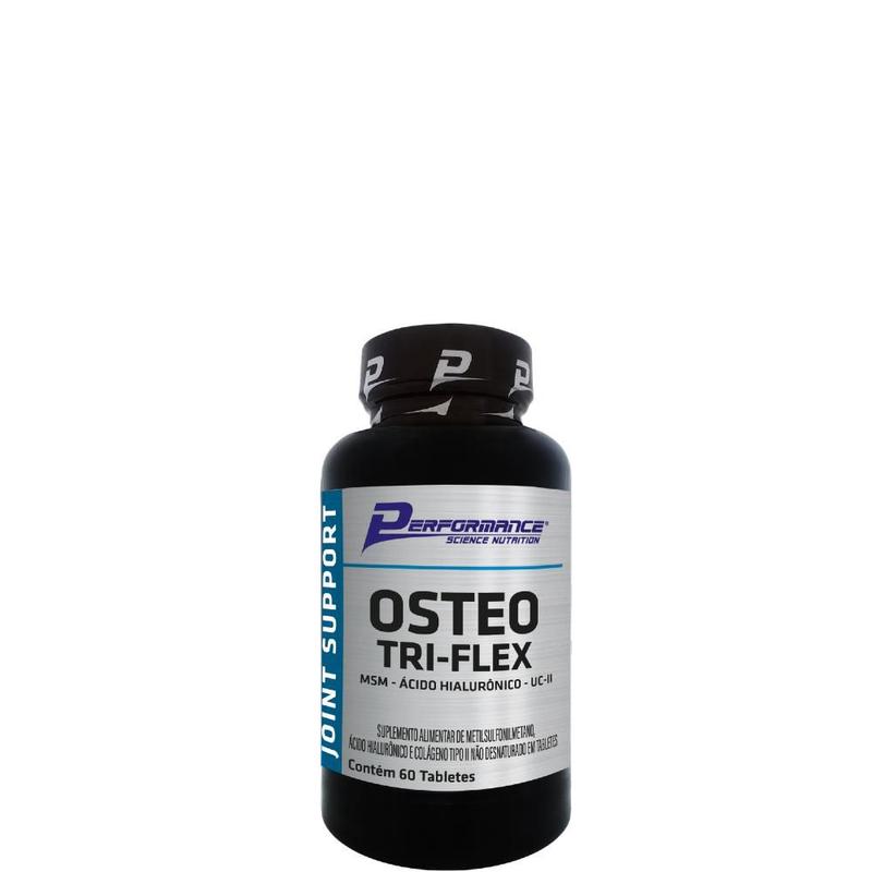Osteo Tri-Flex MSM Ácido Hialurônico e Colágeno Tipo II 60 Tabletes ...