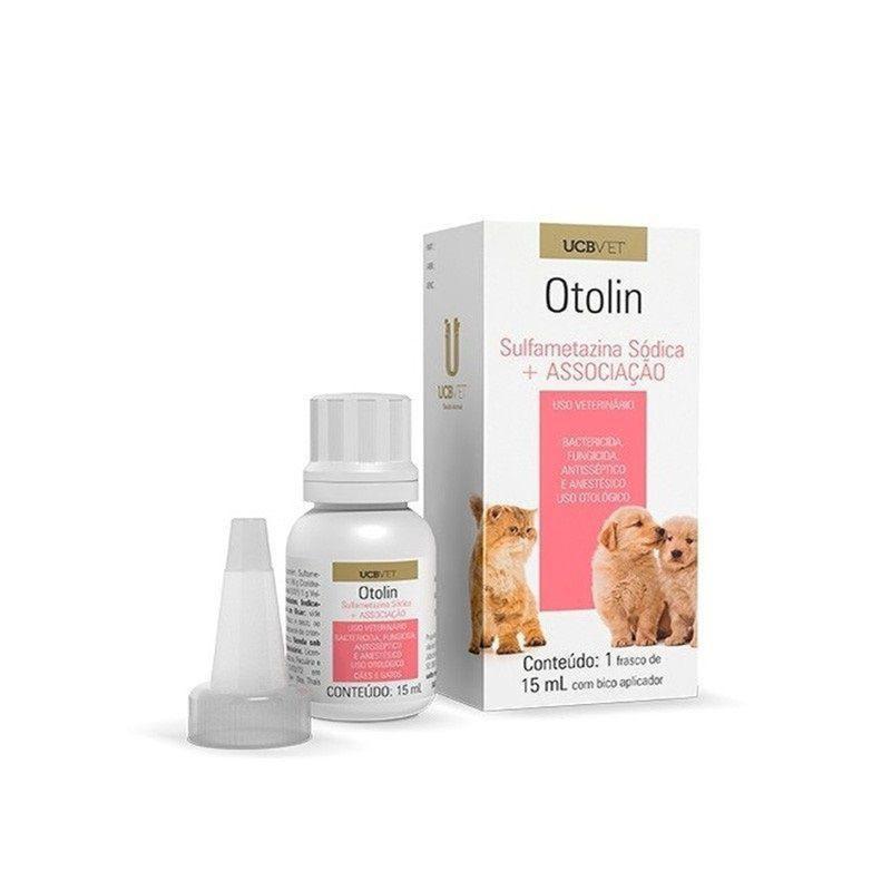 Otolin - 15 ml - UCBVet - Otológico - Magazine Luiza