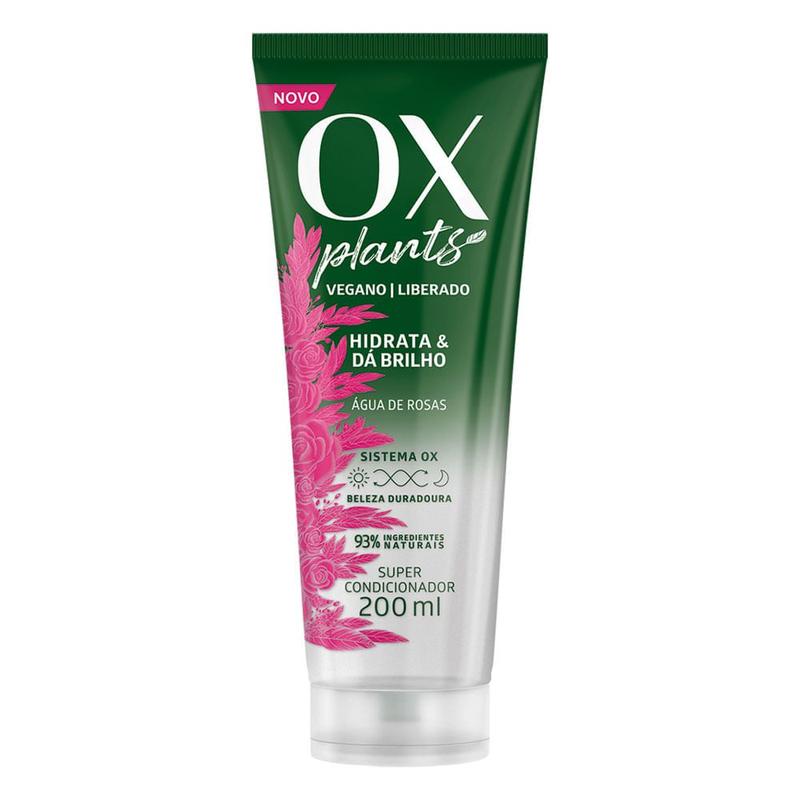 OX Plants Hidrata e Dá Brilho Condicionador - OX Cosmeticos ...
