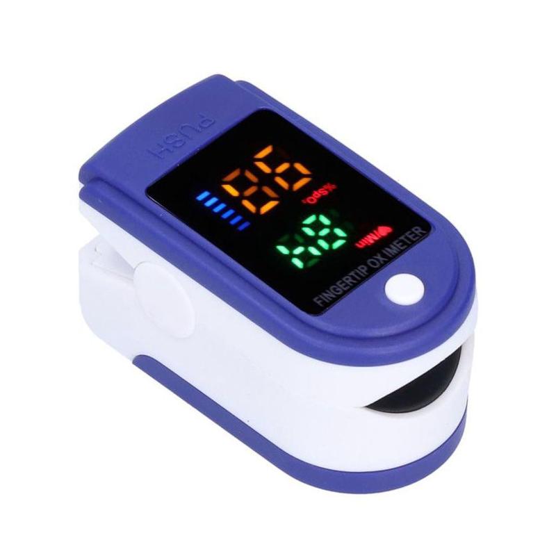 Oxímetro De Pulso Para Dedo Digital Com Precisão Mede Oxigênio No ...