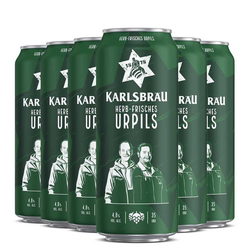 Pack 6 Cervejas Karlsbrau Urpils - Cerveja - Magazine Luiza