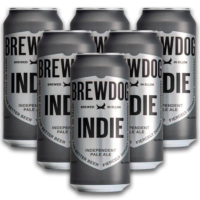 Pack 6 Latas Cerveja Escocesa Brewdog - Indie Pale Ale - 500ml ...