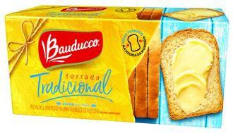 Pack Com 36 Pacotes De Torrada Bauducco Tradicional 142g - Torrada ...