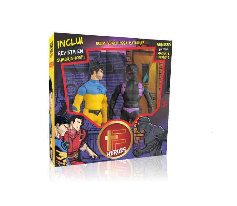 Pack Wolfman Vs Dark Spy - Algazarra - Bonecos - Magazine Luiza