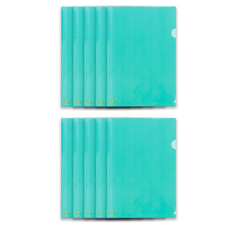 Pacote com 100 Pastas L Organizadoras Escritório Material Escolar e ...