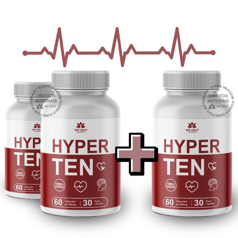 Pague 2 Leve 3 Hyperten Original 60 Cápsulas Fórmula Avançada - Wehelp ...