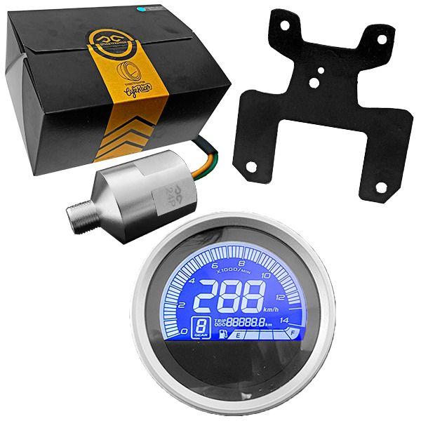 Painel Cafe Racer/sensor Tamborzinho/chapa Twister - Kit 04 ...