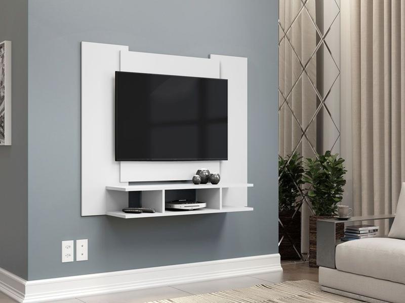 Painel EJ Branco para TV até 50 Polegadas - Magaflex - EJ MOVEIS ...