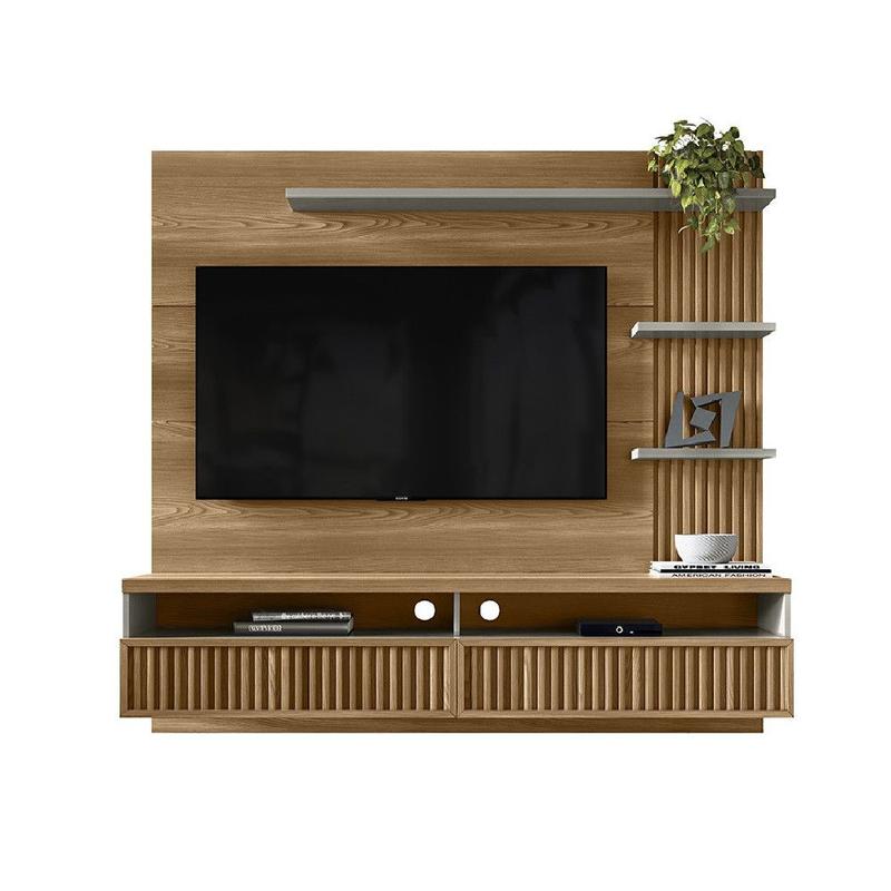 Painel Home para TV 55 polegadas Ripado Dumont Linea Brasil - Painel ...