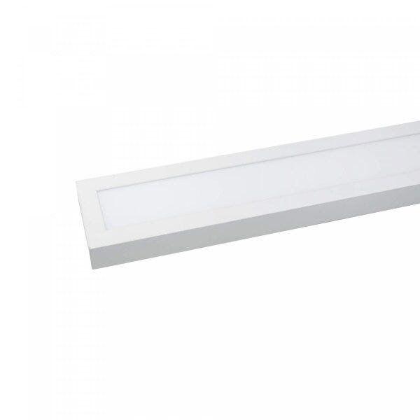 Painel LED Retangular de Sobrepor FIT 10cmx60cm 6500K 18W Branco Bivolt ...