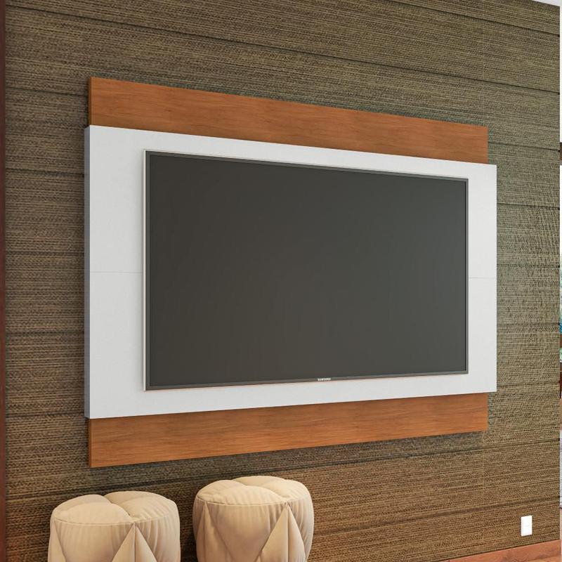 Painel para TV 60 Polegadas England 1.8 Branco Cedro - Casa D - Painel ...
