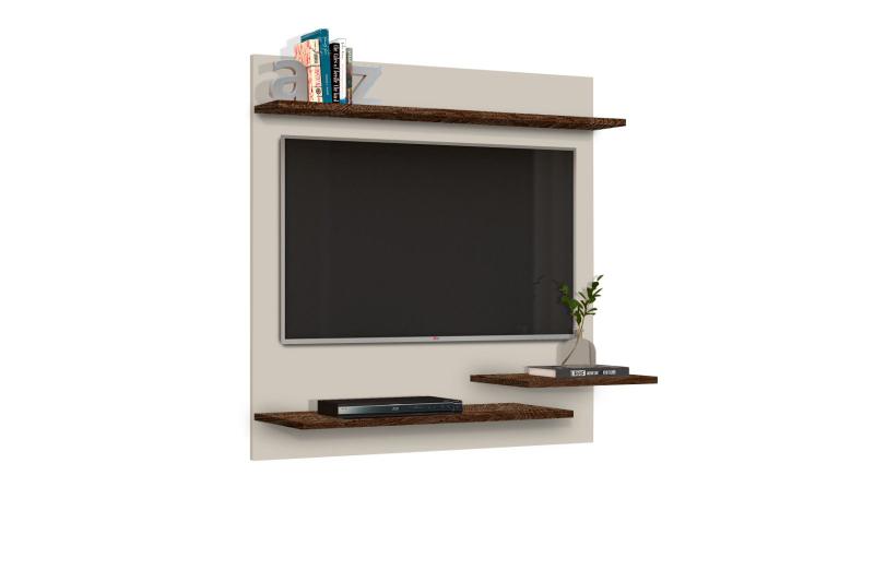 Painel para TV até 40 Polegadas Com Prateleiras em MDP - 3B Móveis - Painel para TV - Magazine Luiza
