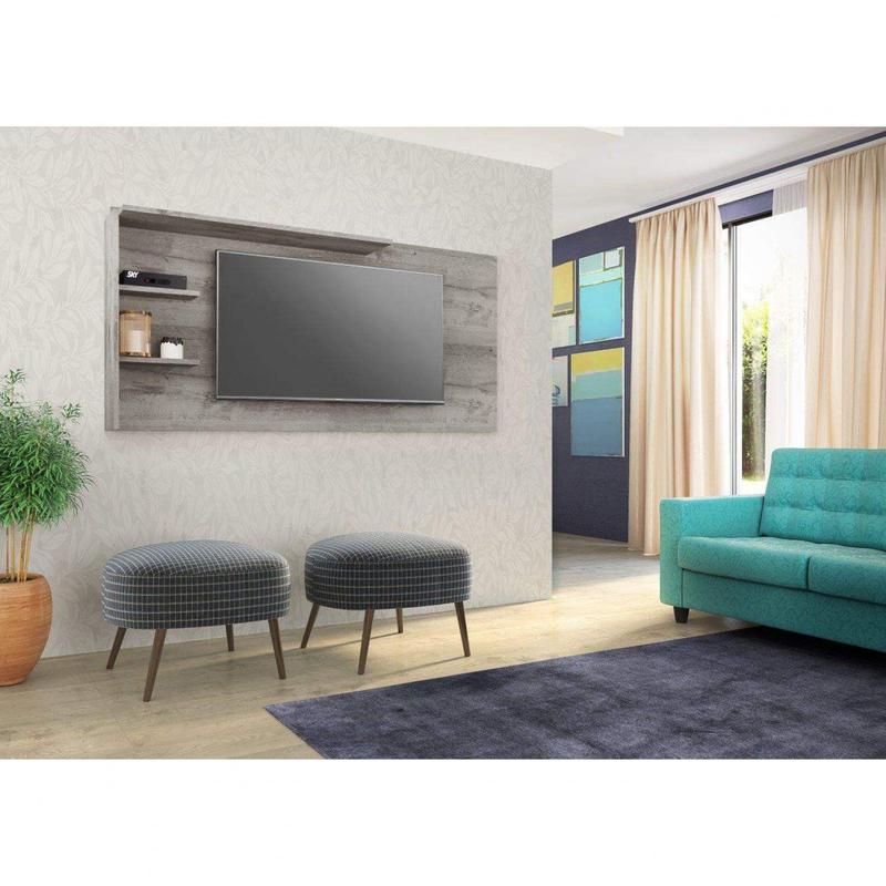 Painel para TV até 49 Polegadas 3 Prateleiras Rio de Janeiro Atualle ...