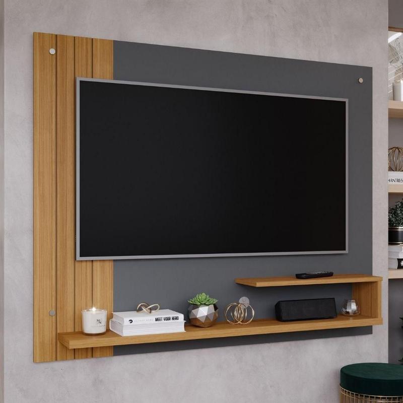 Painel Para Tv Até 50 Polegadas Com Prateleira e Nicho Dunas Permobili ...