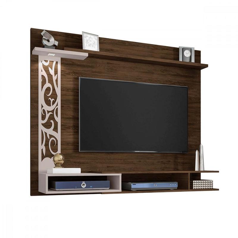 Painel para TV até 55 Polegadas com LED Tókio Móveis Leão - Painel para ...