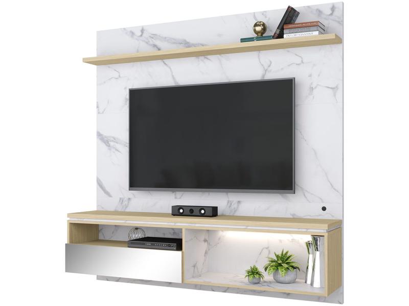 Painel para TV até 60” 1 Prateleira Colibri - Guarujá - Painel para TV ...